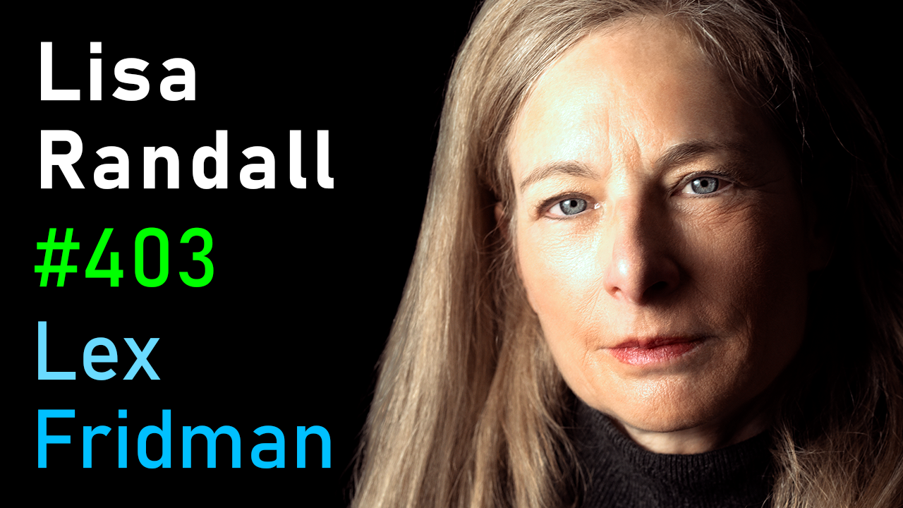 #403 – Lisa Randall: Dark Matter, Theoretical Physics, and Extinction ...